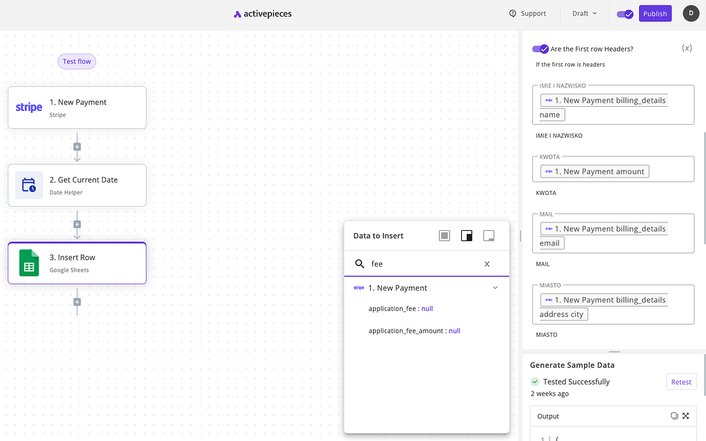 More data from STRIPE payments - Feature Requests - Activepieces Community