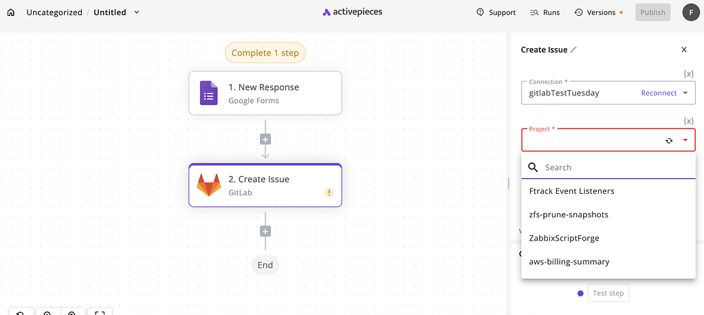 Not all project are visible in gitlab after correct connection to the module - Need help ...