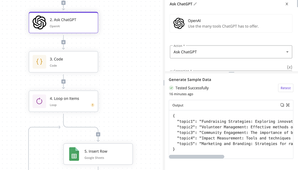 PARSE JSON from ChatGPT and populate Google Sheets - Discussions - Activepieces Community
