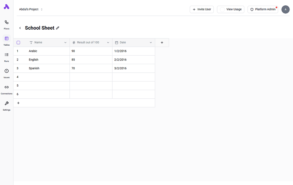Activepieces Tables - Announcements - Activepieces Community