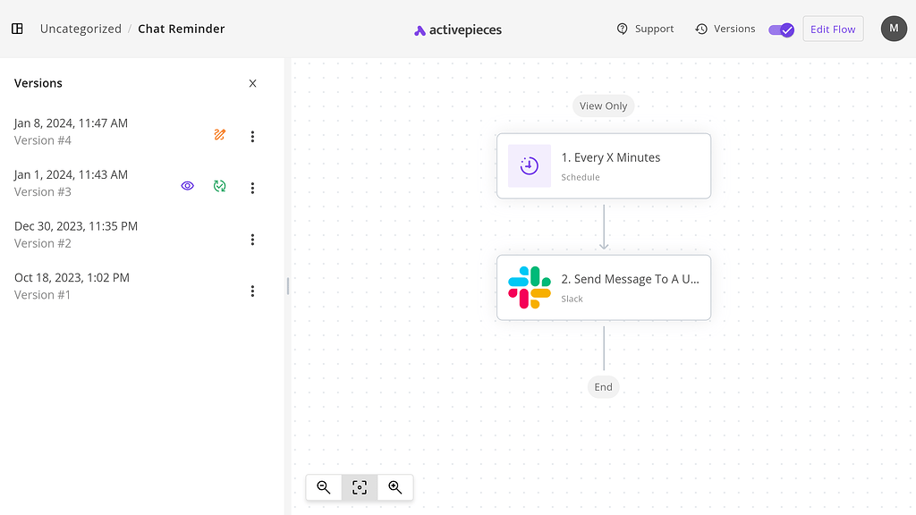 📑 Version history is here! - Announcements - Activepieces Community
