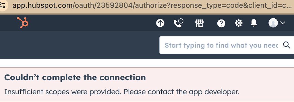 Auth error with connection to hubspot - Need help - Activepieces Community