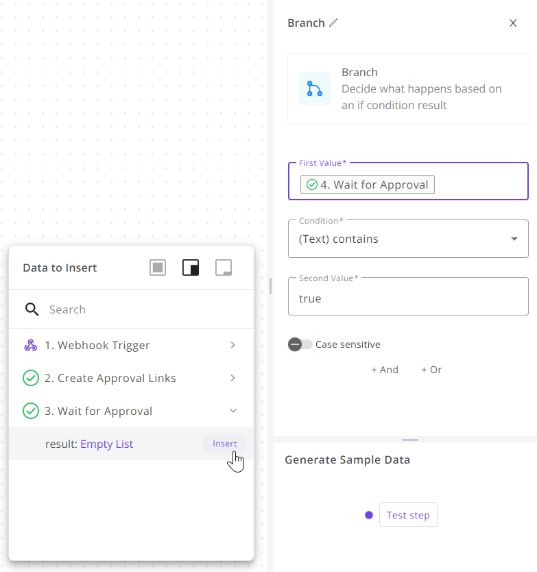 Using Branch feature and approval links - Need help - Activepieces ...